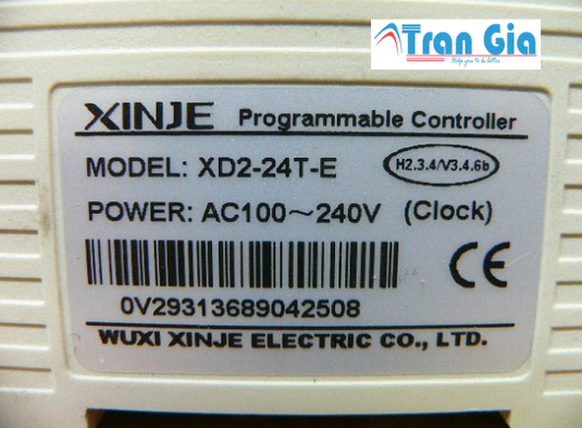 PLC Xinje XD2-24T-E 14 In/10 Out Transistor 220VAC - Thiết Bị Lập Trình Tự Động